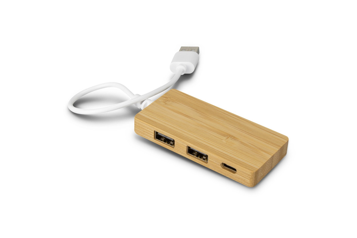 Bamboo USB Hub