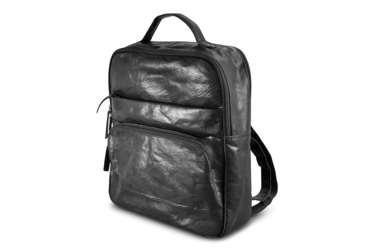 Pierre Cardin Leather Backpack