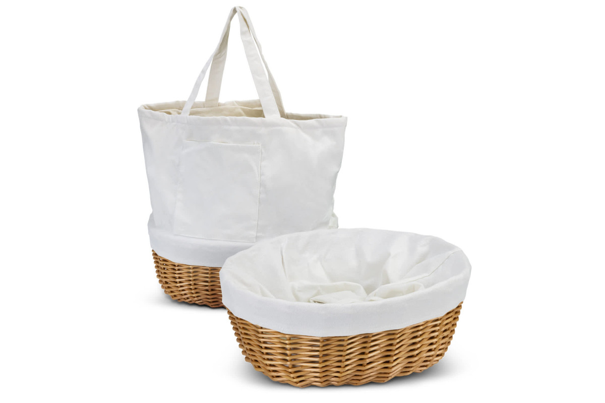 Keepsake Wicker Tote Bag